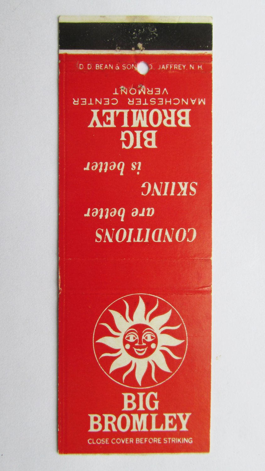 Big Bromley Skiing Vermont Manchester 20Strike Vintage Ski Sport ...