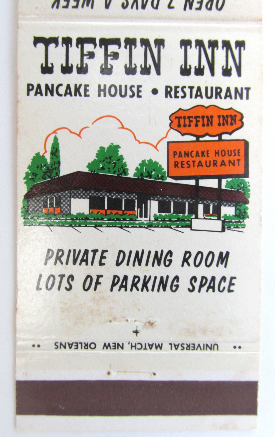 Tiffin Inn Pancake House Restaurant Baton Rouge, Louisiana 20FS ...