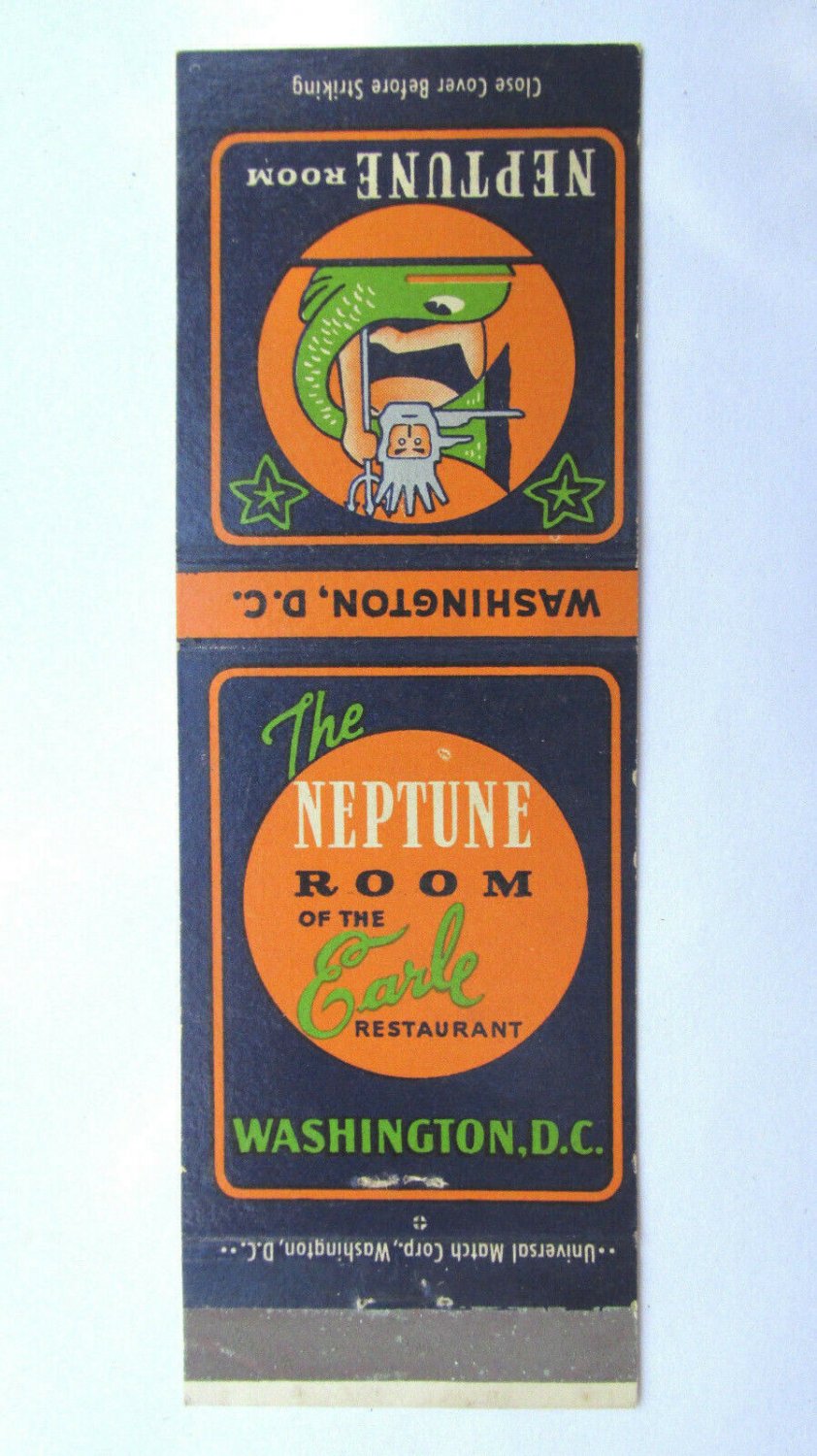 Neptune Room of the Earl Restaurant - Washington, DC 20 Strike ...