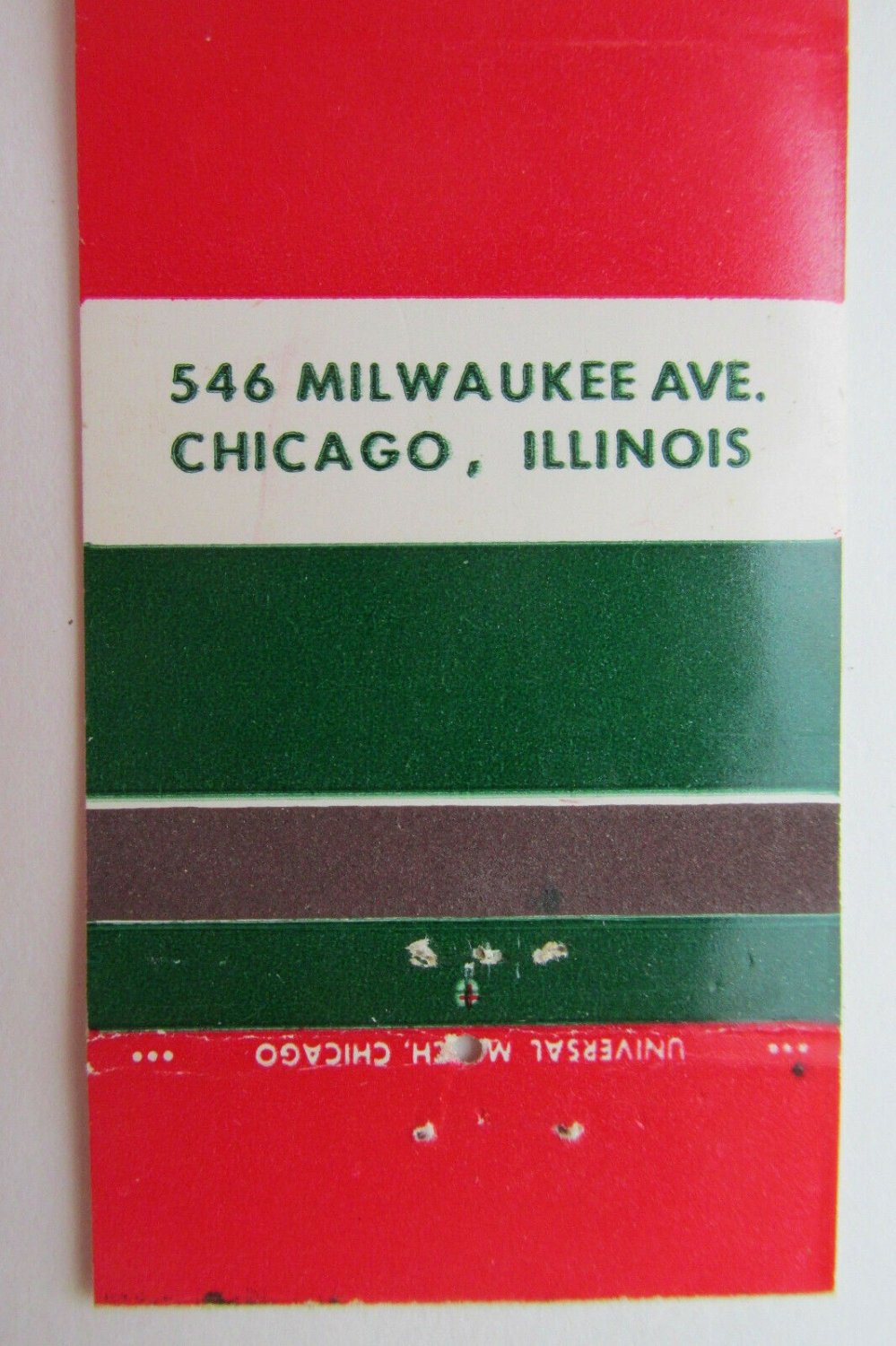 Como Inn - Chicago, Illinois Restaurant 20 Strike Matchbook Cover ...