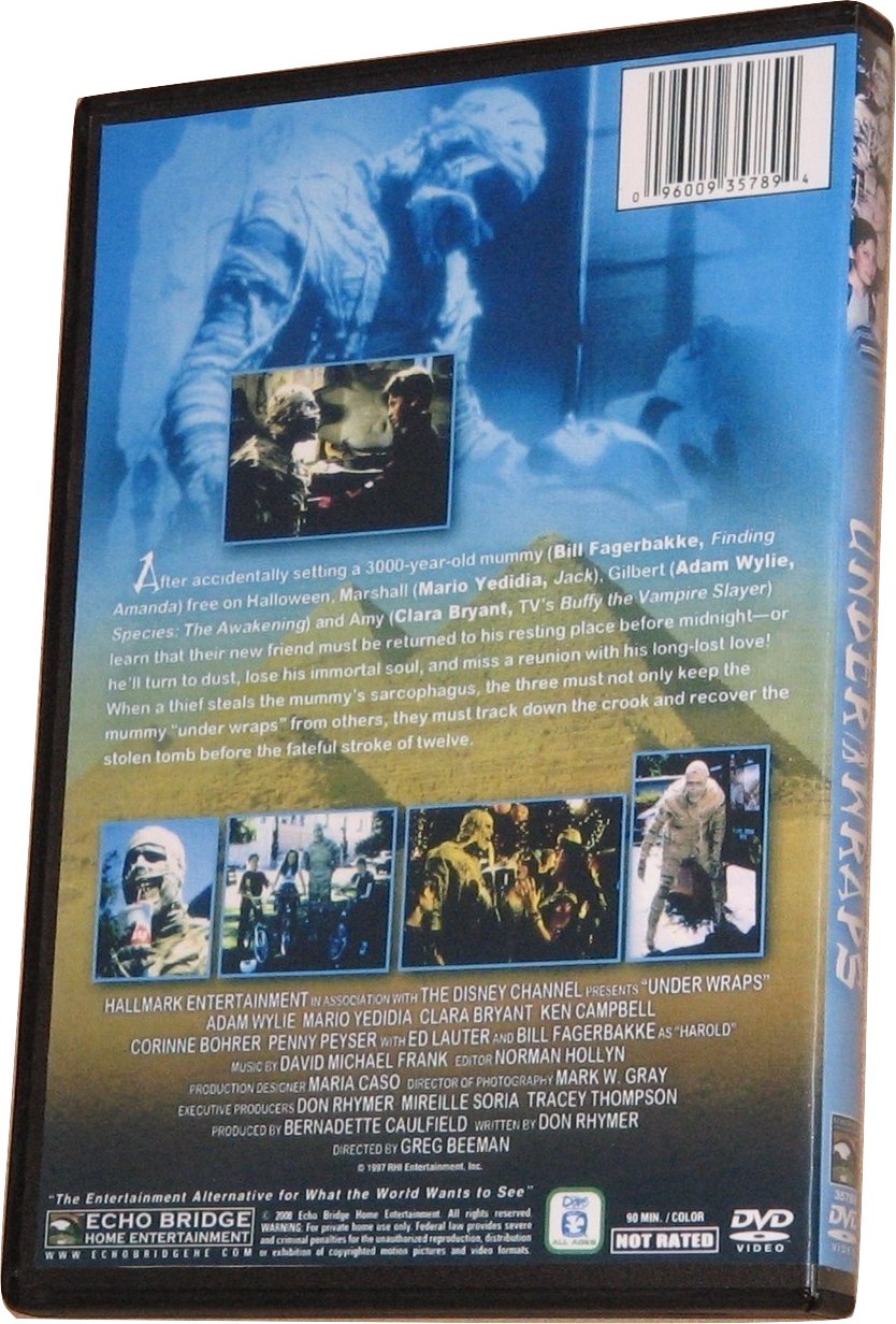 UNDER WRAPS DVD (1997) - Bill Fagerbakke - Ed Lauter