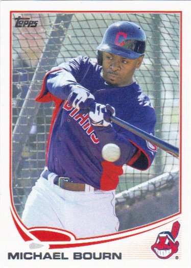 Michael Bourn 2013 Topps #504 Cleveland Indians Baseball Card