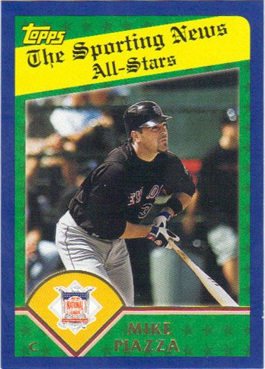 Mike Piazza 2003 Topps #716 New York Mets Baseball Card