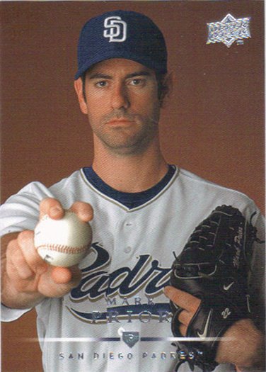 Mark Prior 2008 Upper Deck #630 San Diego Padres Baseball Card