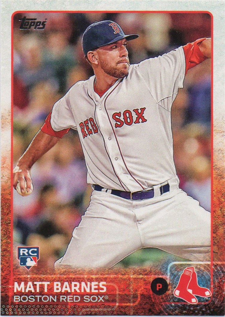 Matt Barnes 2015 Topps Rookie #335 Boston Red Sox Baseball Card