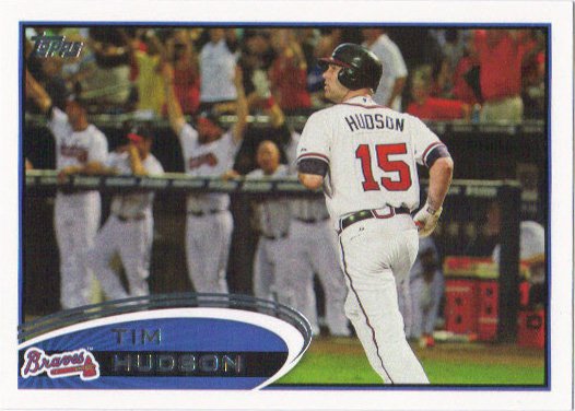 Tim Hudson 2012 Topps #58 Atlanta Braves Baseball Card