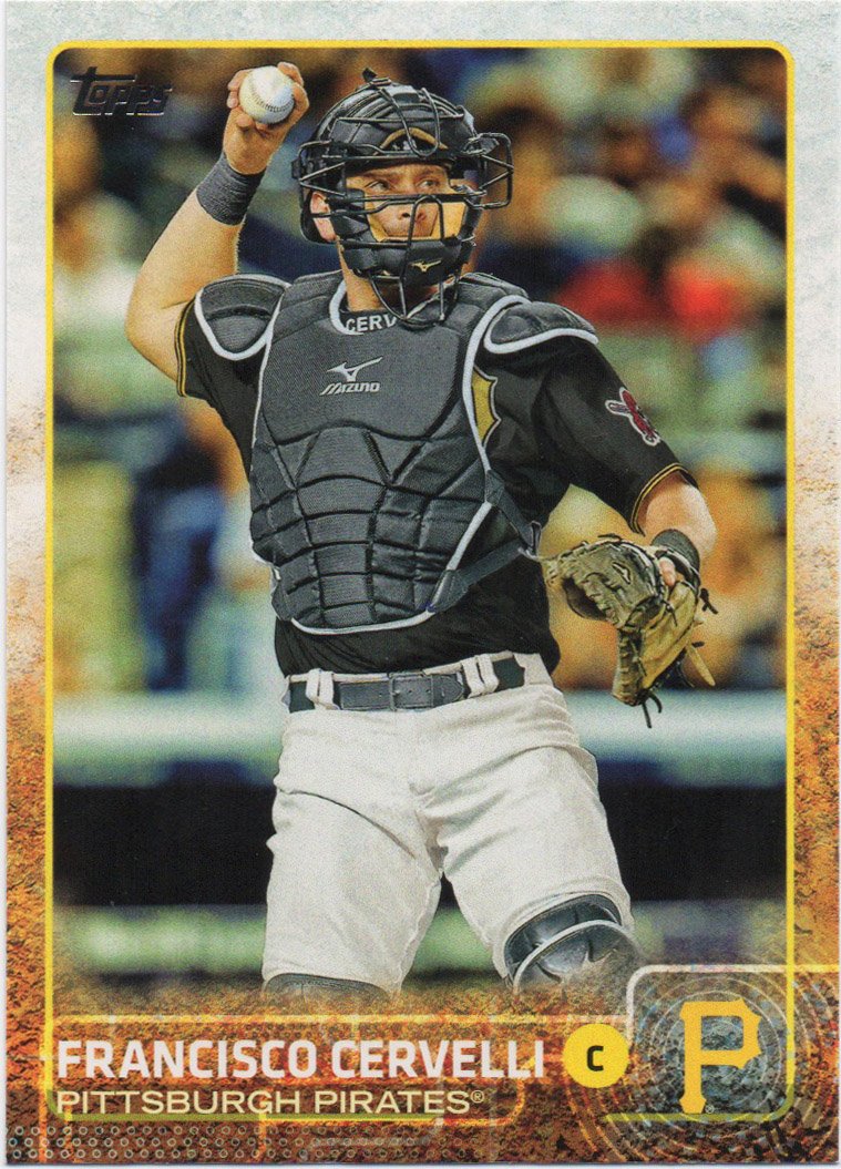 Francisco Cervelli 2015 Topps #416 Pittsburgh Pirates Baseball Card