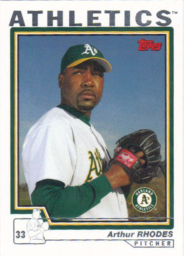 Arthur Rhodes 2004 Topps #637 Oakland Athletics Baseball Card