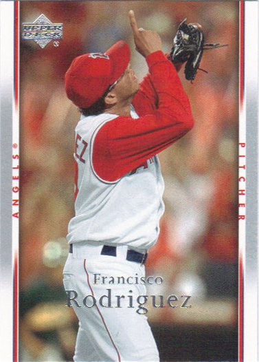 Francisco Rodriguez 2007 Upper Deck #148 Angels Baseball Card