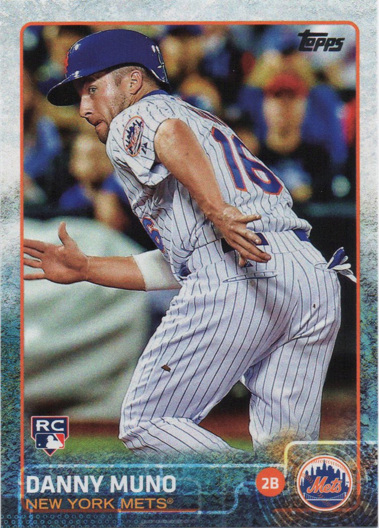 Danny Muno 2015 Topps Update Rookie #US233 New York Mets Baseball Card