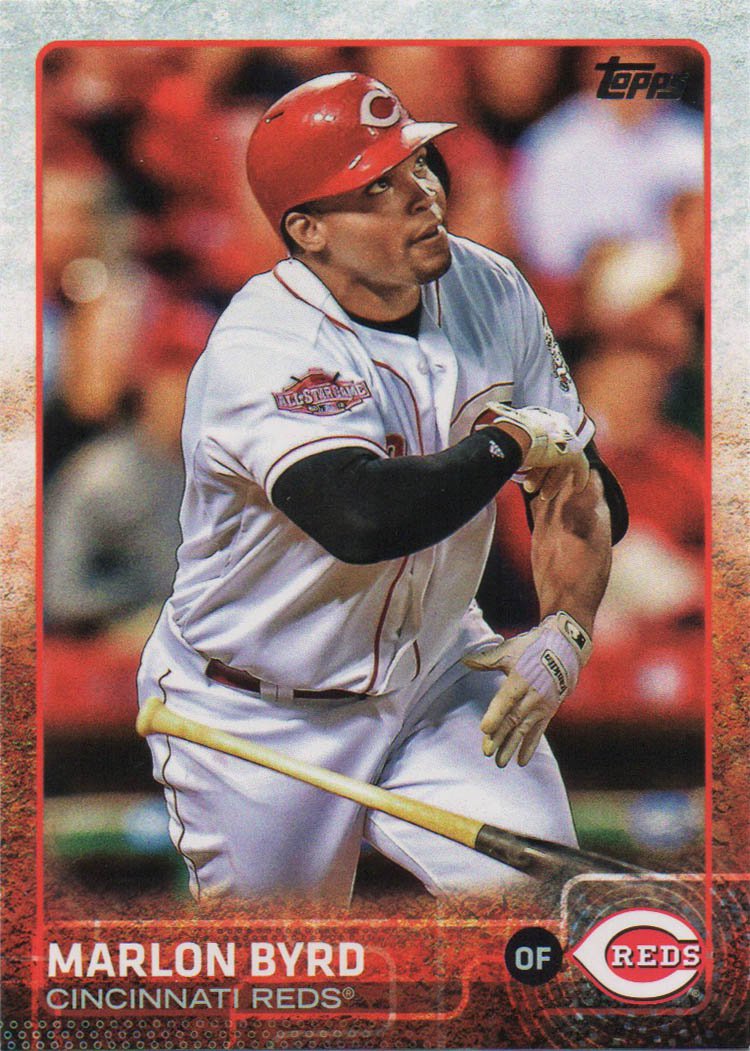 Marlon Byrd 2015 Topps Update #US122 Cincinnati Reds Baseball Card
