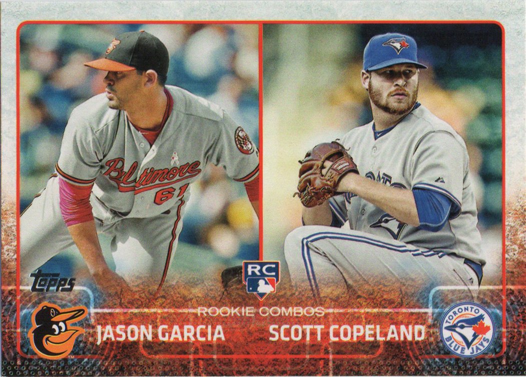 Jason Garcia-Scott Copeland 2015 Topps Update Rookie #US114 Baseball Card