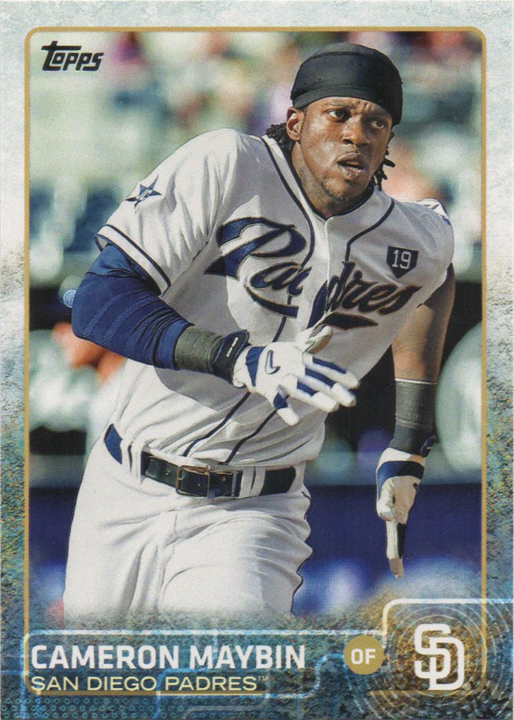 Cameron Maybin 2015 Topps #639 San Diego Padres Baseball Card