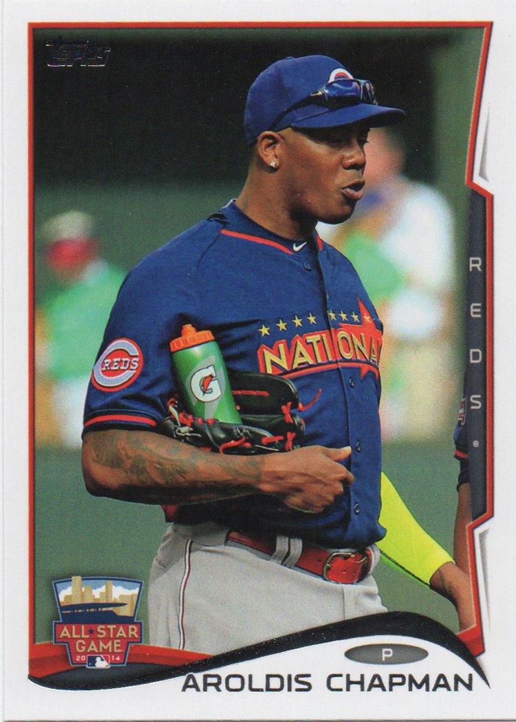Aroldis Chapman 2014 Topps Update #US-288 Cincinnati Reds Baseball Card