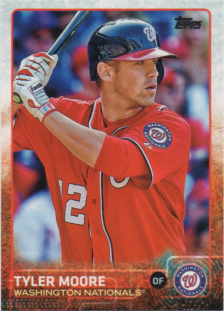 Tyler Moore 2015 Topps Update #US374 Washington Nationals Baseball Card