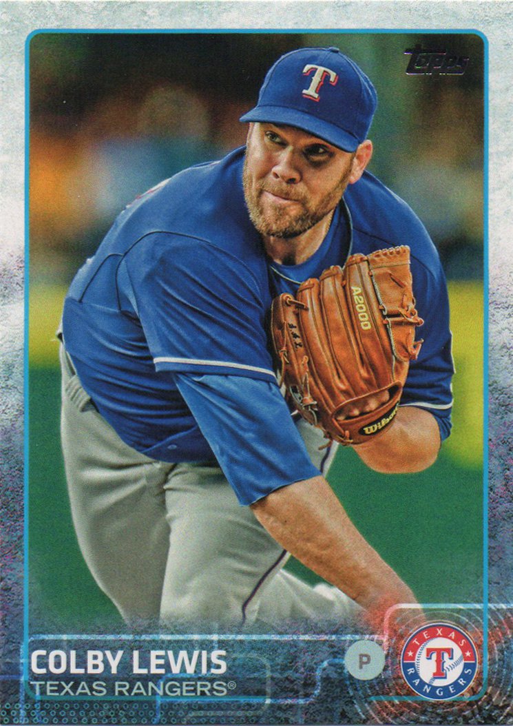 Colby Lewis 2015 Topps Update #US151 Texas Rangers Baseball Card