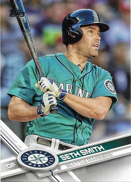 Seth Smith 2017 Topps #171 Seattle Mariners Baseball Card