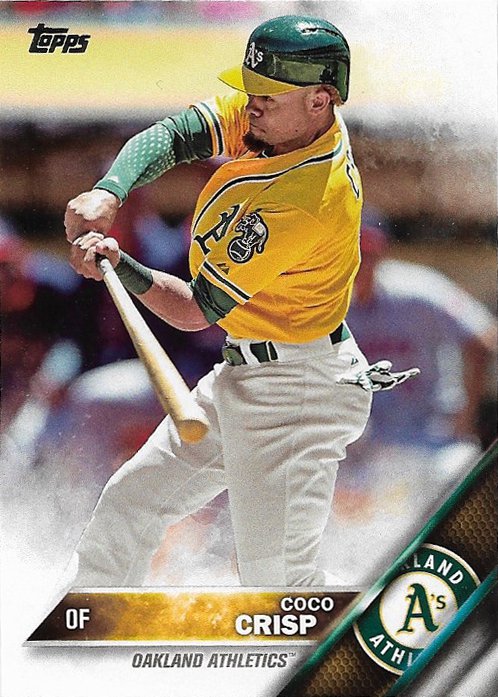 Coco Crisp 2016 Topps #111 Oakland Athletics Baseball Card