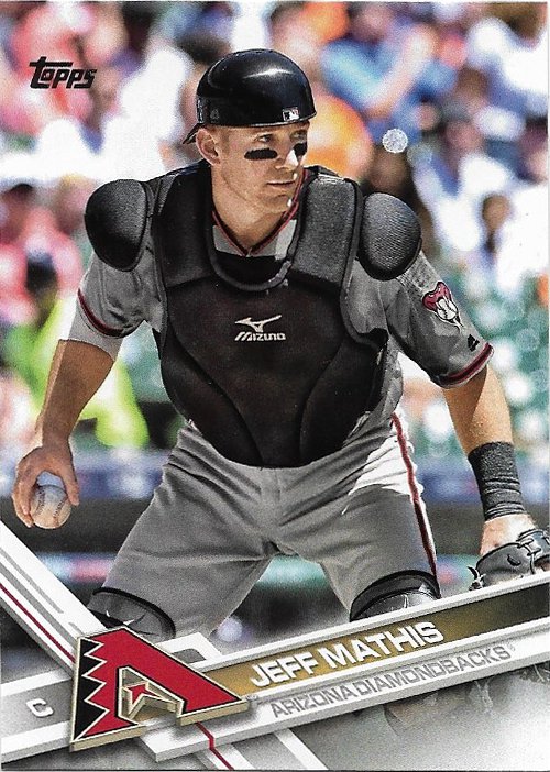 Jeff Mathis 2017 Topps #696 Arizona Diamondbacks Baseball Card