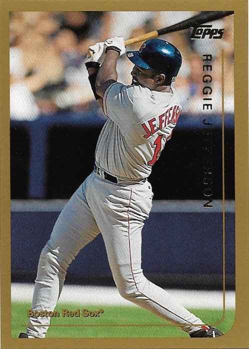 Reggie Jefferson 1999 Topps #322 Boston Red Sox Baseball Card