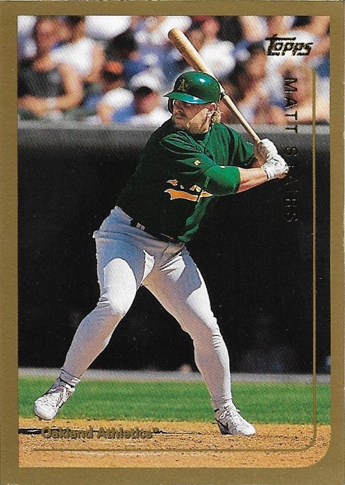 Matt Stairs 1999 Topps #259 Oakland Athletics Baseball Card