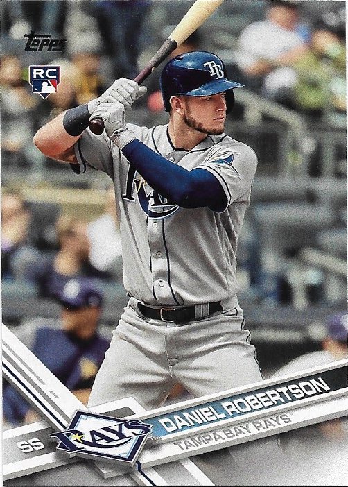 Daniel Robertson 2017 Topps Update Rookie #US250 Tampa Bay Rays ...