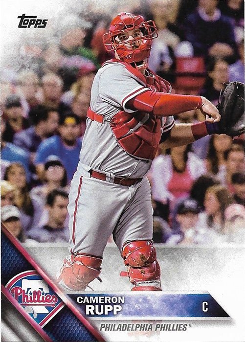 Cameron Rupp 2016 Topps #432 Philadelphia Phillies Baseball Card