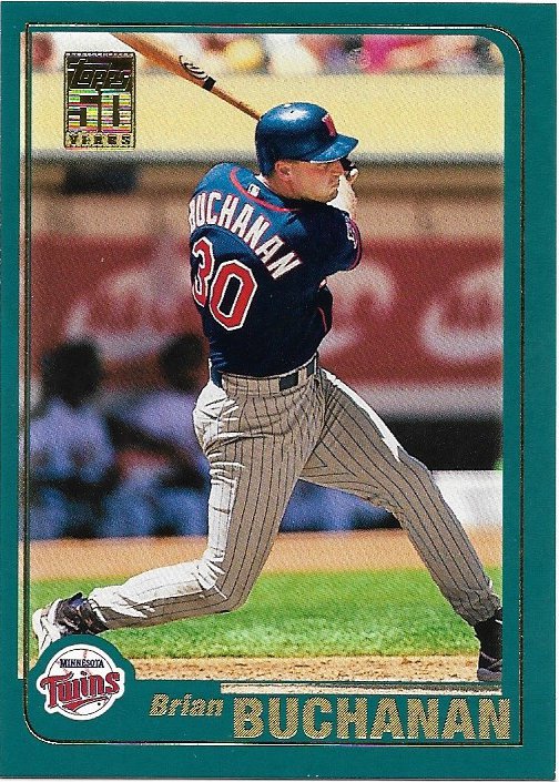 Brian Buchanan 2001 Topps #93 Minnesota Twins Baseball Card