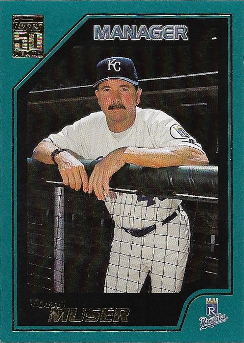 Tony Muser 2001 Topps #333 Kansas City Royals Baseball Card