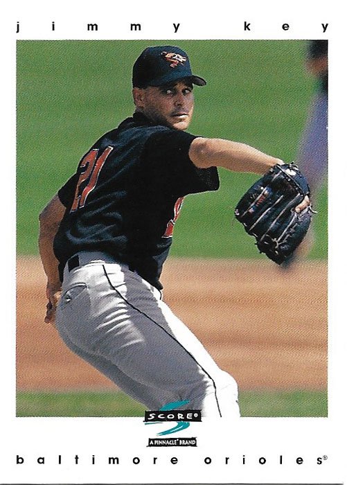 Jimmy Key 1997 Score #410 Baltimore Orioles Baseball Card
