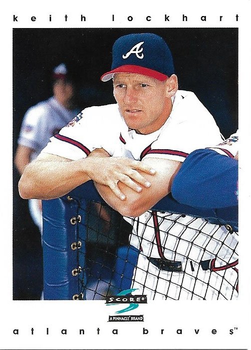 Keith Lockhart 1997 Score #472 Atlanta Braves Baseball Card