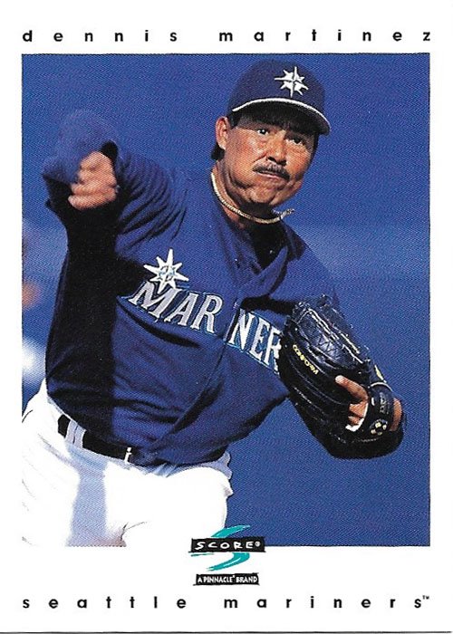 Dennis Martinez 1997 Score #345 Seattle Mariners Baseball Card