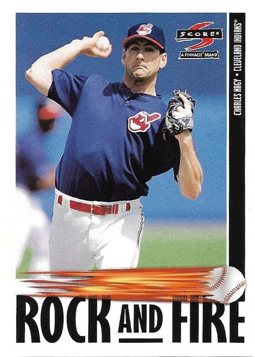 Charles Nagy 1997 Score #526 Cleveland Indians Baseball Card