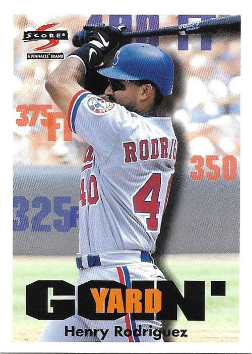 Henry Rodriguez 1997 Score #517 Montreal Expos Baseball Card