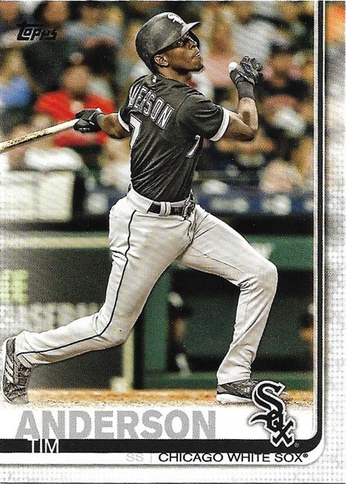 Tim Anderson 2019 Topps #80 Chicago White Sox Baseball Card