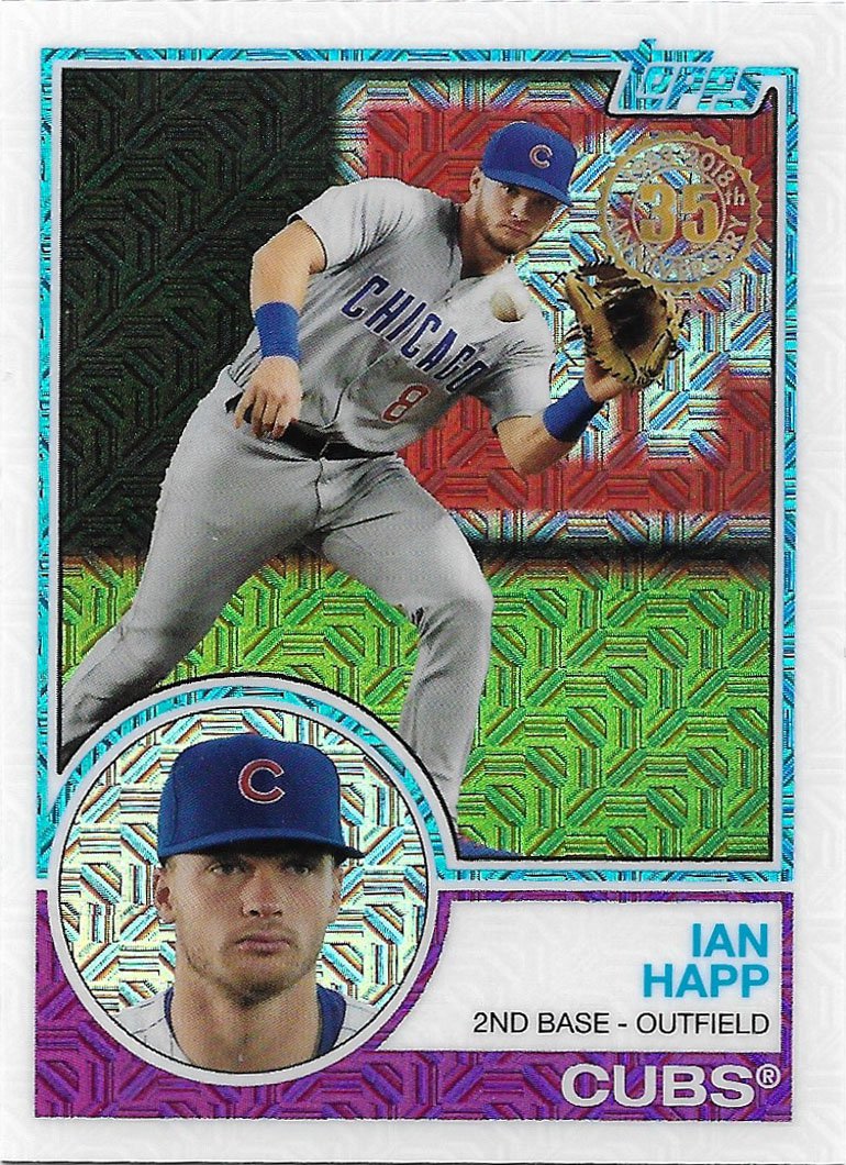 Ian Happ 2018 Topps Silver Pack #29 Chicago Cubs Baseball Card