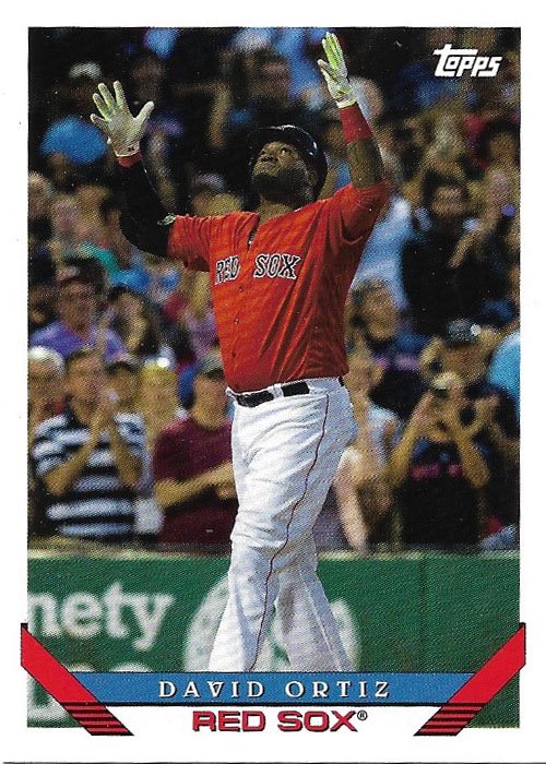 David Ortiz 2019 Topps Archives #285 Boston Red Sox Baseball Card