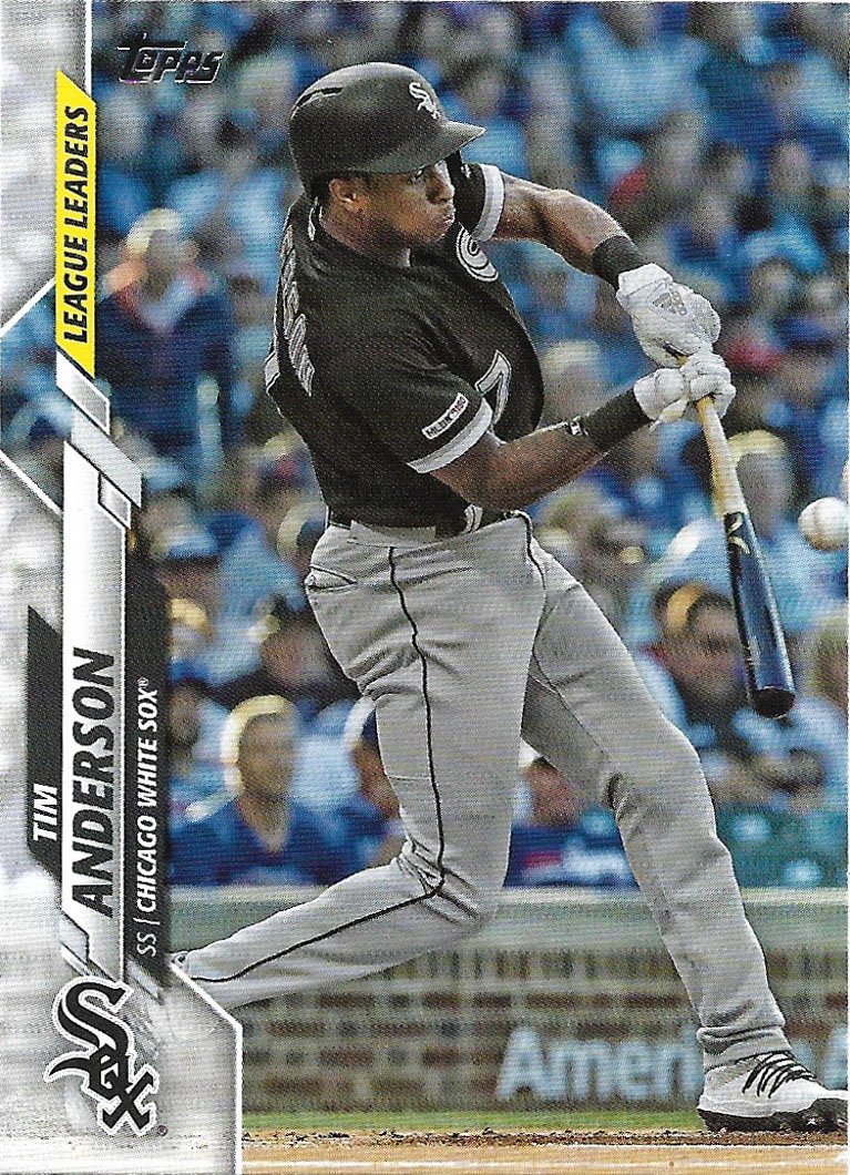 Tim Anderson 2020 Topps #302 Chicago White Sox Baseball Card
