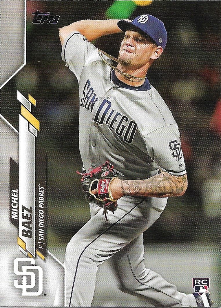 Michel Baez 2020 Topps Rookie #162 San Diego Padres Baseball Card