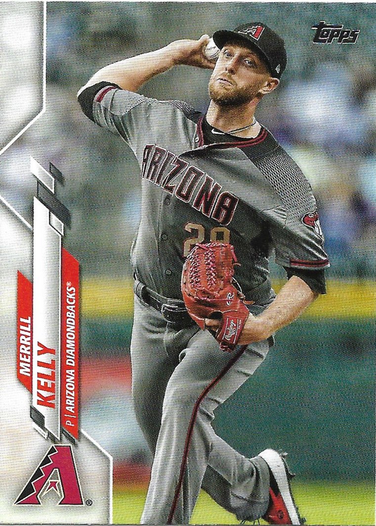 Merrill Kelly 2020 Topps #137 Arizona Diamondbacks Baseball Card