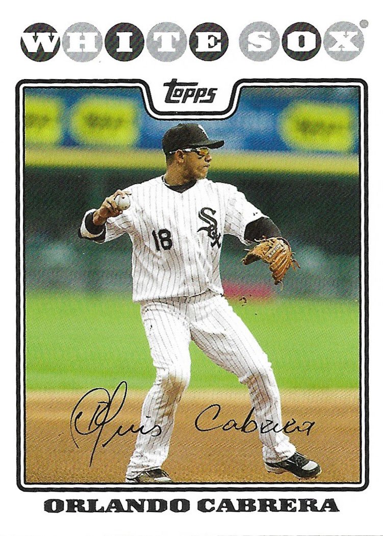 Orlando Cabrera 2008 Topps Updates & Highlights #UH160 Chicago White ...