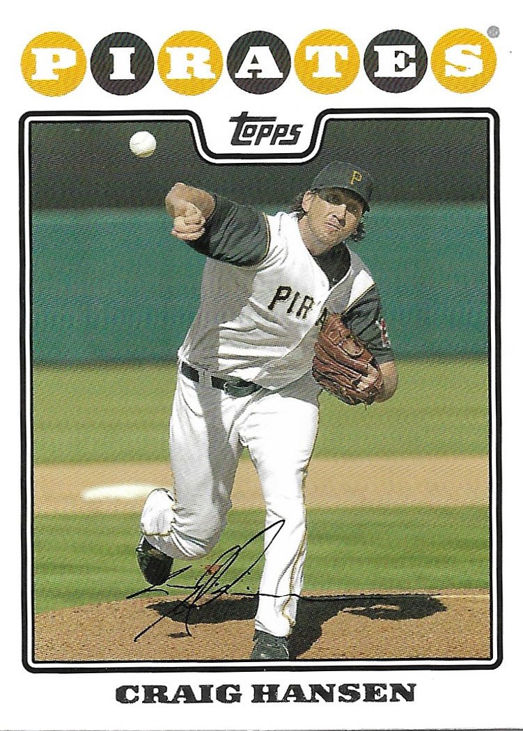 Craig Hanson 2008 Topps Updates & Highlights #UH192 Pittsburgh Pirates ...