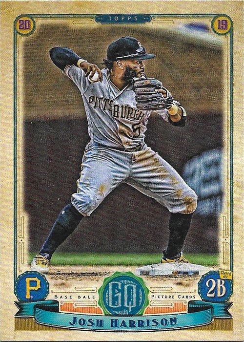 Josh Harrison 2019 Topps Gypsy Queen #49 Pittsburgh Pirates Baseball Card