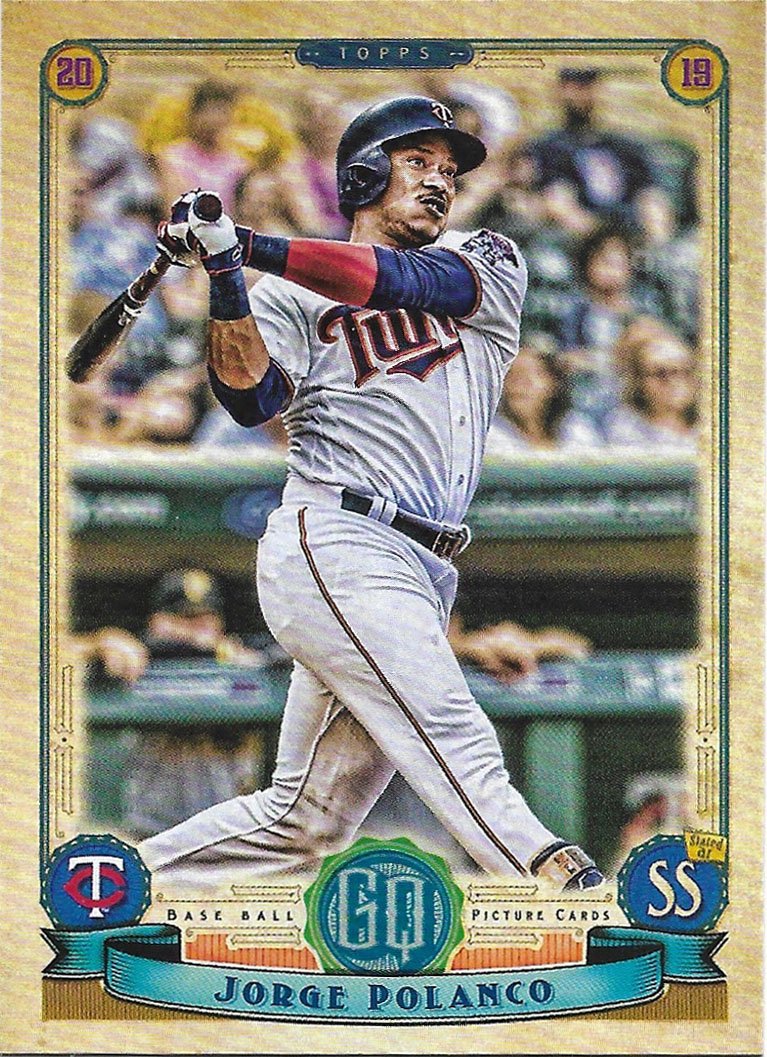 Jorge Polanco 2019 Topps Gypsy Queen #113 Minnesota Twins Baseball Card