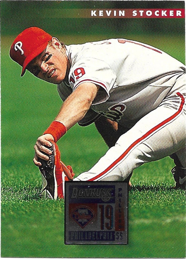 Kevin Stocker 1996 Donruss #18 Philadelphia Phillies Baseball Card