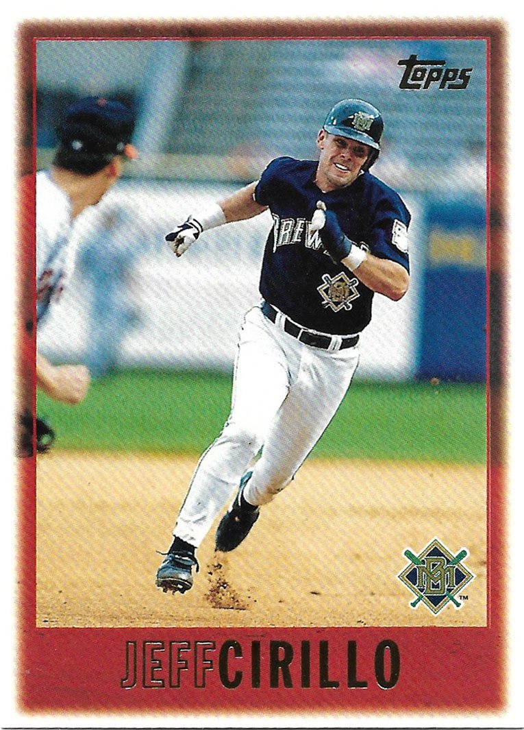 Jeff Cirillo 1997 Topps #49 Milwaukee Brewers Baseball Card