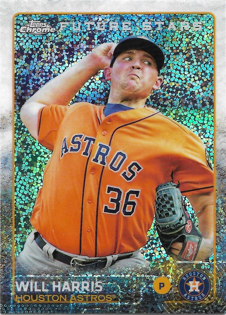 Will Harris 2015 Topps Update Chrome #US319 Houston Astros Baseball Card