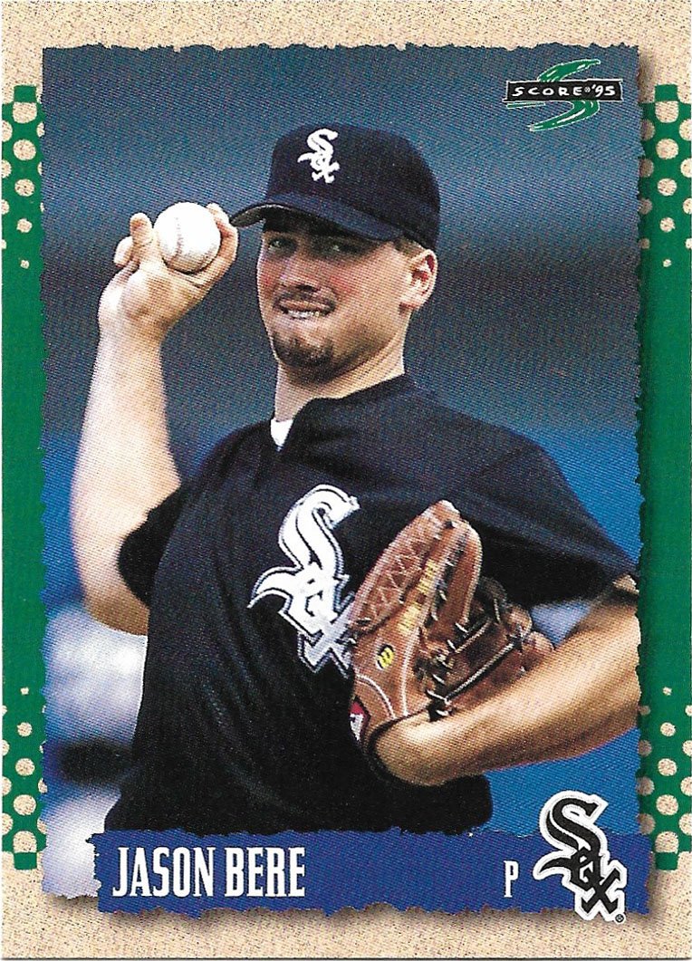 Jason Bere 1995 Score #394 Chicago White Sox Baseball Card
