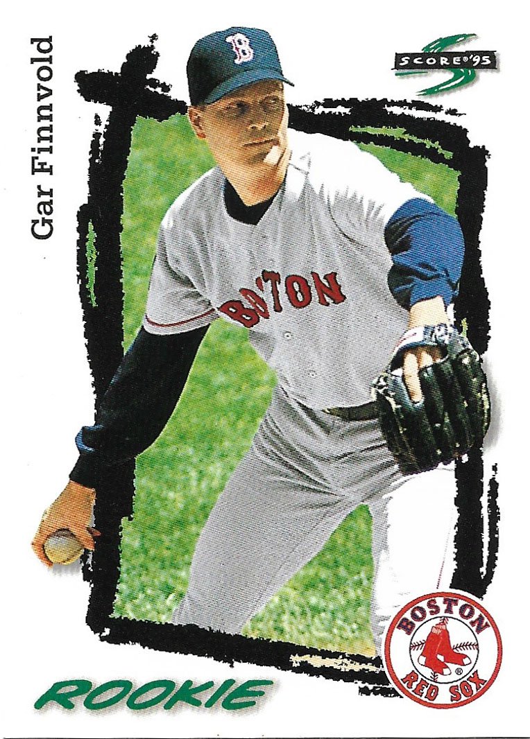 Gar Finnvold 1995 Score #580 Boston Red Sox Baseball Card