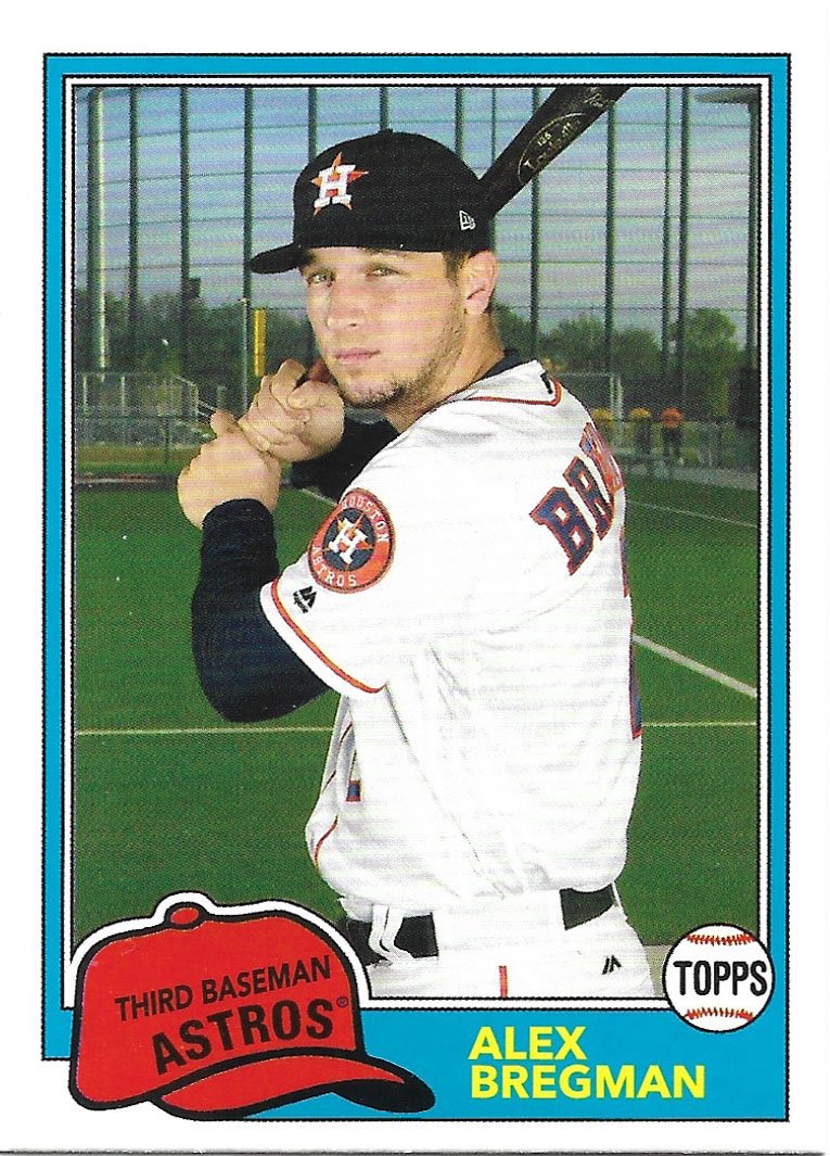 Alex Bregman 2018 Topps Archives #242 Houston Astros Baseball Card
